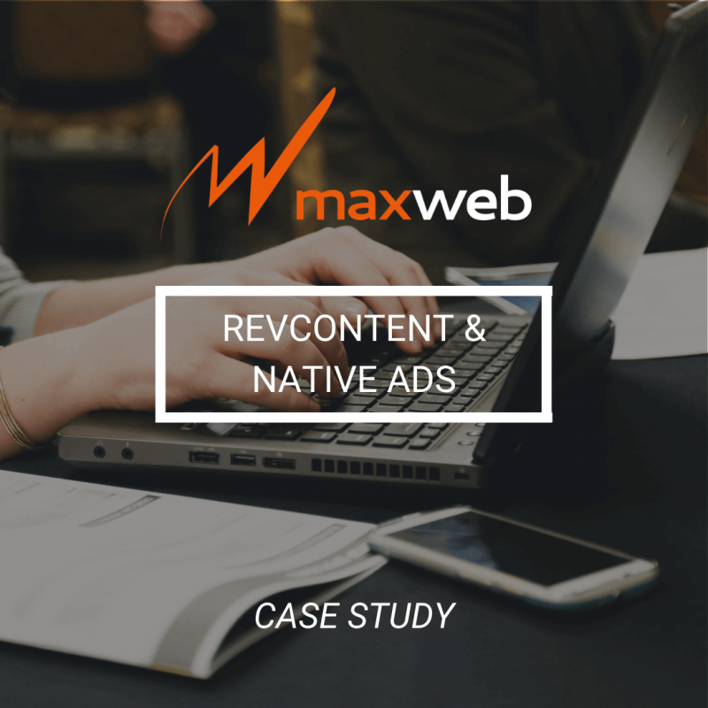 Revcontent (Native ads) | MaxWeb Inc Affiliate Network